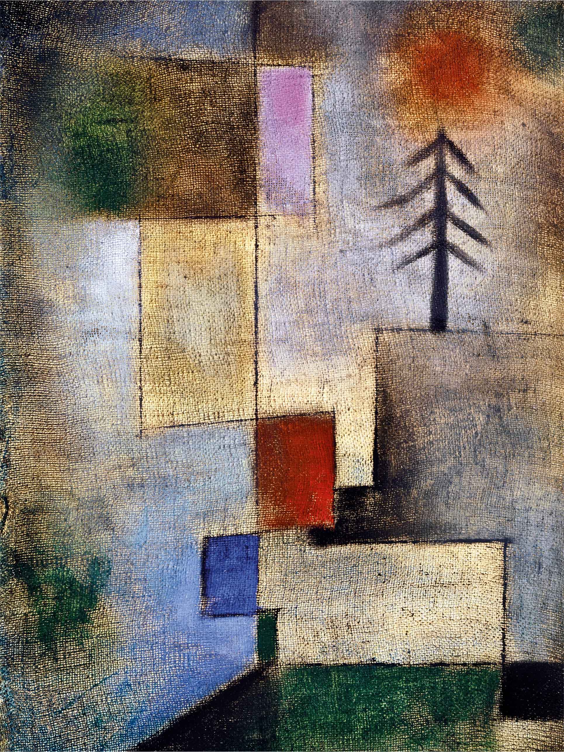 Small Picture of Fir Trees Paul Klee